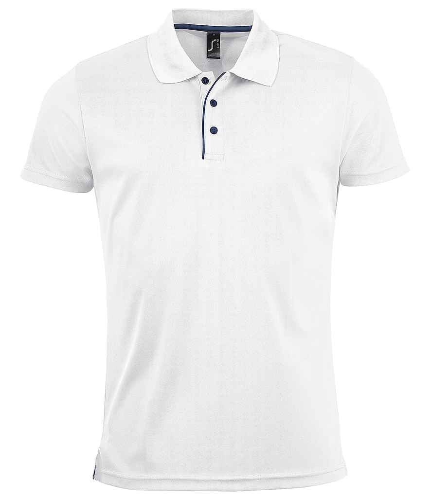 SOL'S Performer Piqué Polo Shirt | White