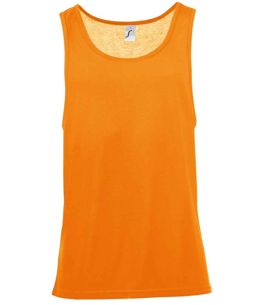 SOL'S Unisex Jamaica Tank Top | Neon Orange