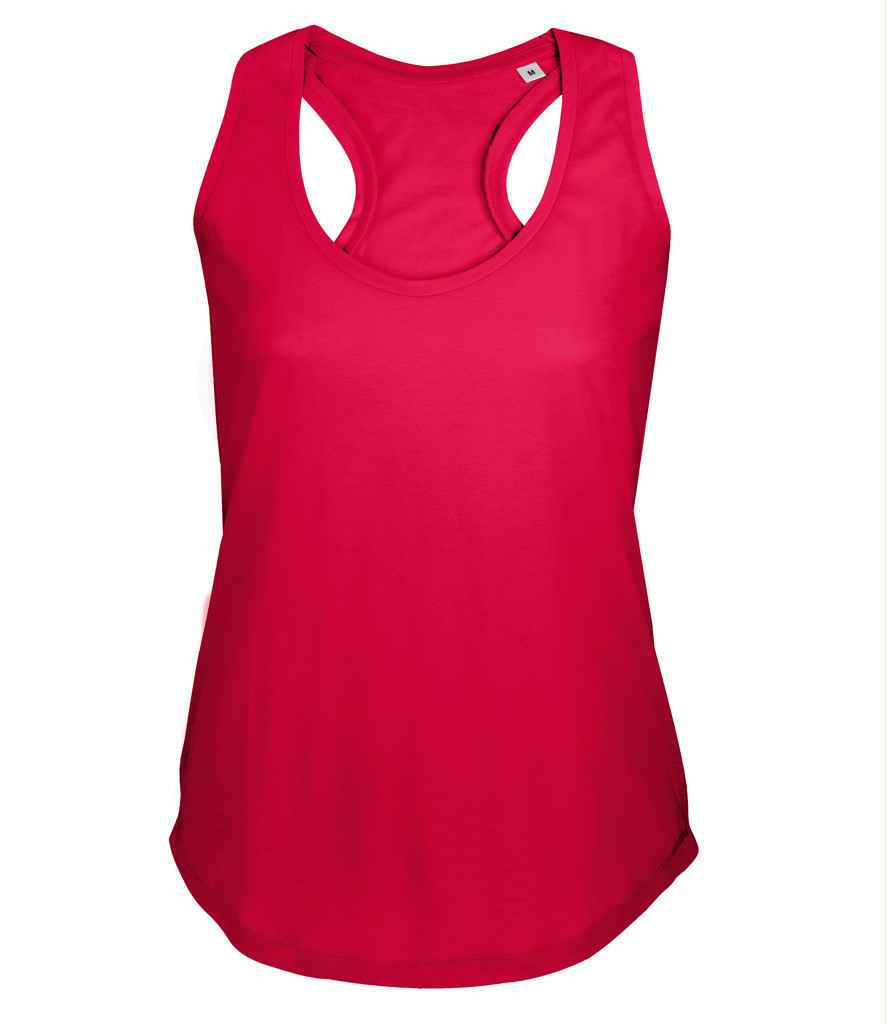 SOL'S Ladies Moka Tank Top | Red