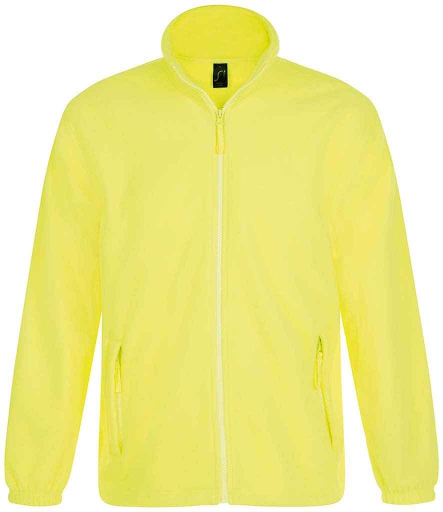 SOL'S North Fleece Jacket | Neon Yellow