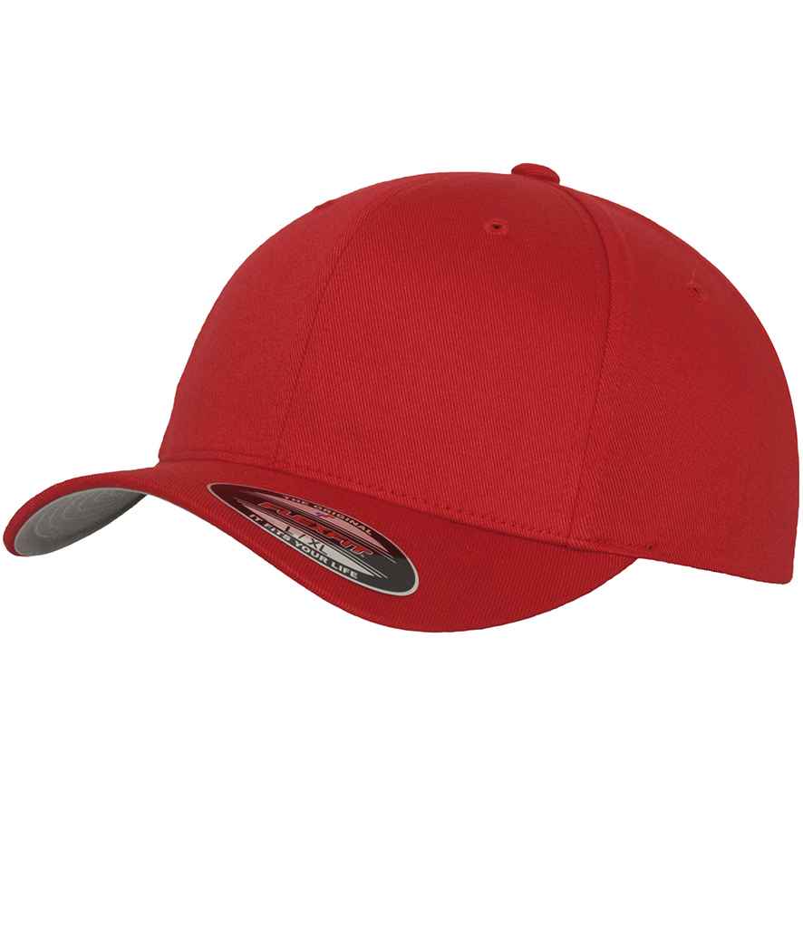 Flexfit Wooly Combed Cap | Red